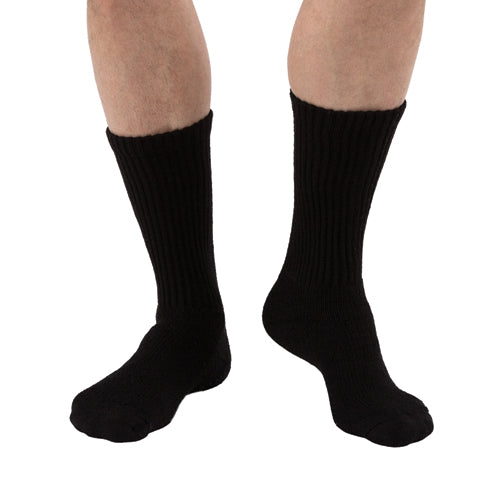 Sensifoot Diabetic Sock Crew Black Medium – Grandcare Medical